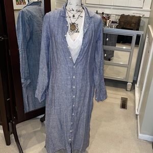 CP Shades hotsell Chambray Maxi Dress